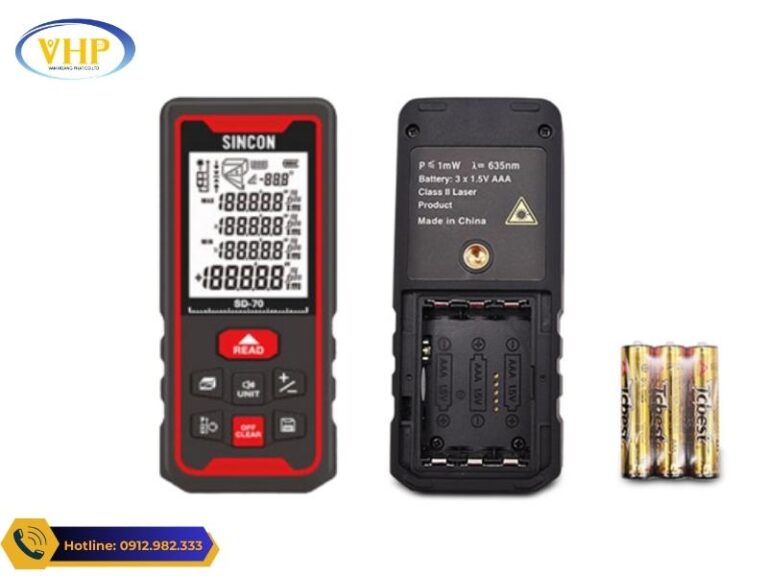 Máy đo khoảng cách Laser Sincon SD70, máy đo laser Sincon SD70