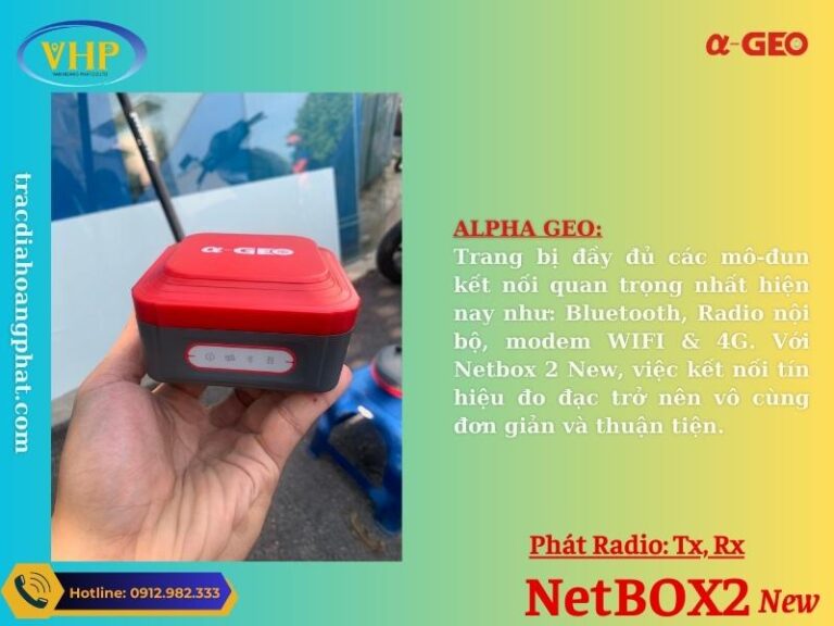 Máy GNSS RTK NETBOX 2 NEW - Giá Rẻ Nhất Tại Trắc Địa Hoàng Phát