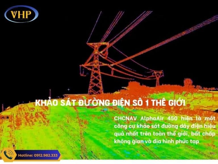 Máy Scan 3D CHCNAV AlphaAir 450 - Trắc Địa Hoàng Phát