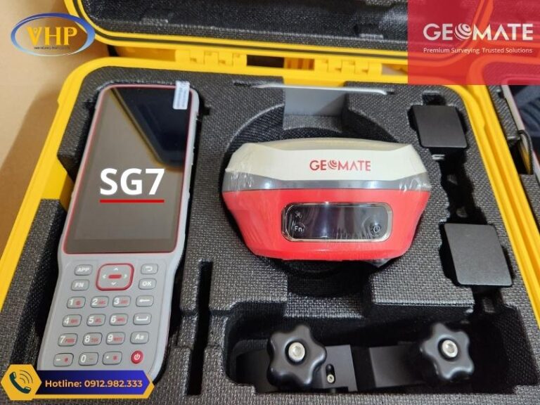 Máy GPS RTK Geomate SG7 - Chất Lượng - Đa Dạng Liên Kết - 608 kênh