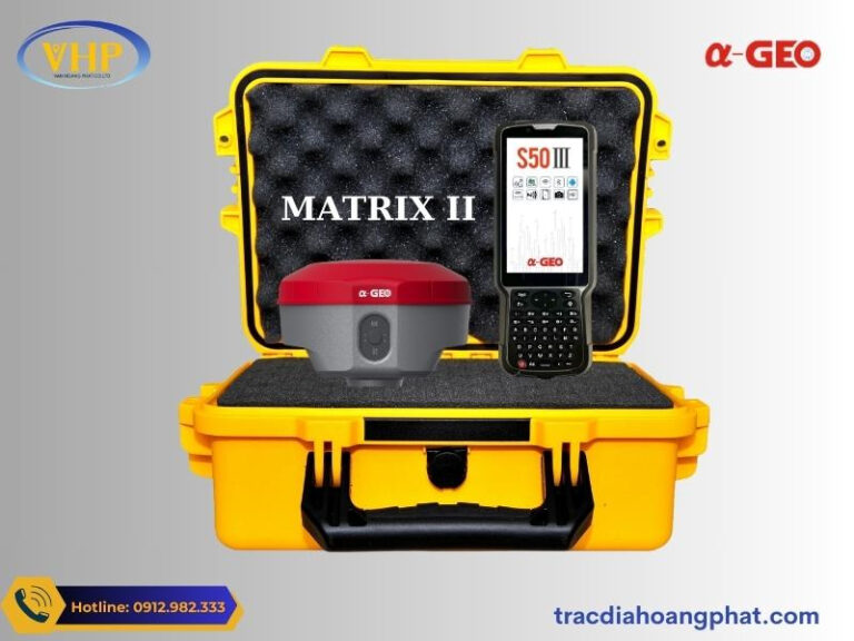 Máy GPS RTK ALPHA GEO MATRIX II - Dẫn Đầu Về Công Nghệ Laser