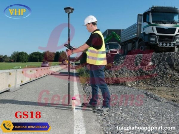 Máy GPS RTK Leica GS18 - Khẳng Định Chất Lượng Vượt Trội