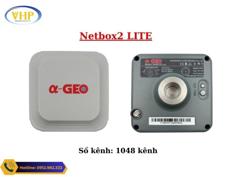 Máy GPS RTK Netbox2 LITE: Nhỏ Gọn, Mạnh Mẽ, Kinh Tế