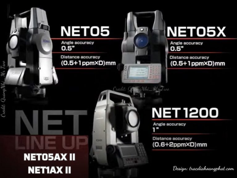 Máy Toàn Đạc 3D Robotic Sokkia NET05AX II Và NET1AX II: Chuyên Gia Đo Đạc Chính Xác Cao Và Giám Sát