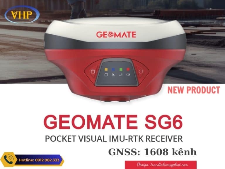 Máy GPS RTK GeoMate SG6 - By Singapore - Trắc Địa Hoàng Phát